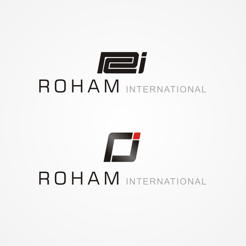 Roham International - Edgy, Creative Logo for Marketing Firm | Logo ...
