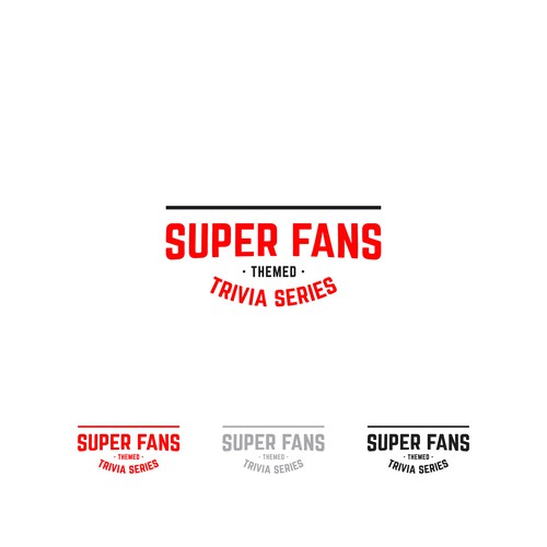 Designs | SUPER FANS Theme Trivia Series Logo | Logo & brand guide contest