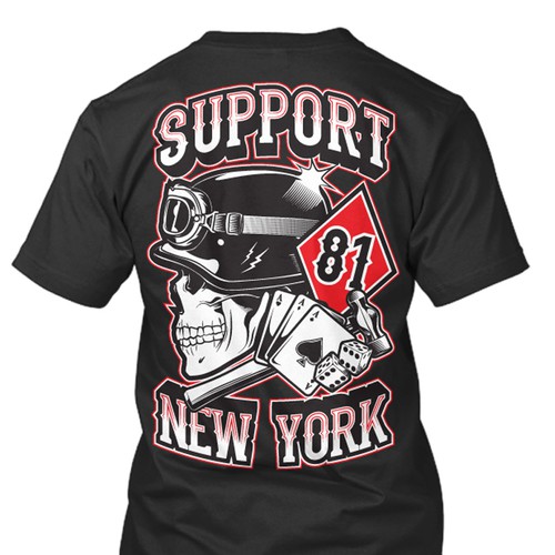 Hell's Angels - Support 81 T-Shirt | T-shirt contest