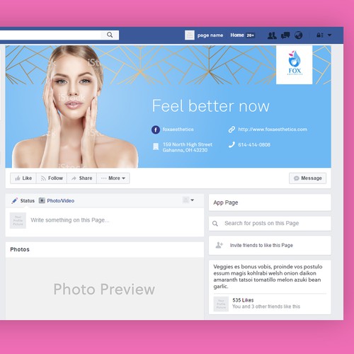 Plastic surgeon seeks attractive FB page to engage clients | Facebook ...