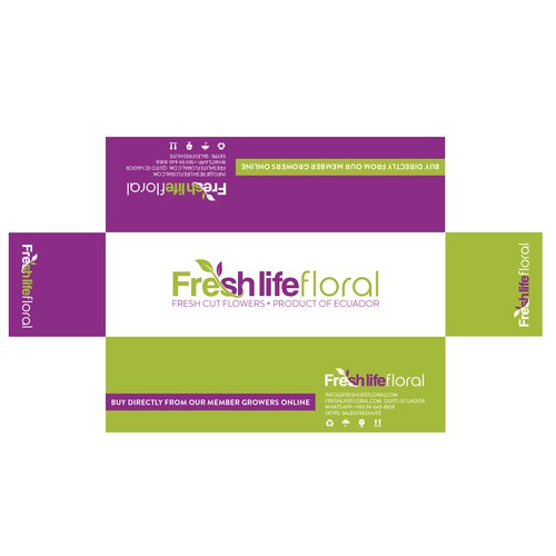 Designs | Create captivating fresh cut flower packaging box | Product ...