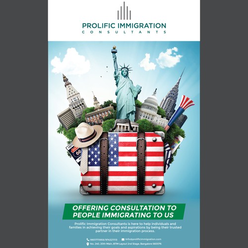 Immigration Consulting Company - Poster Design Needed | Poster contest