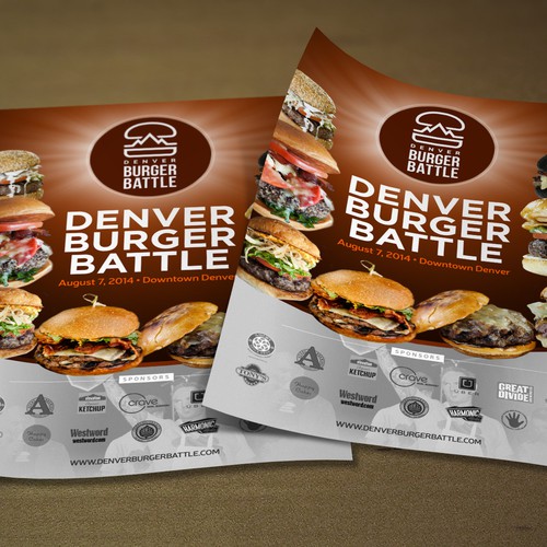 Create a flyer for a burger event | Postcard, flyer or print contest