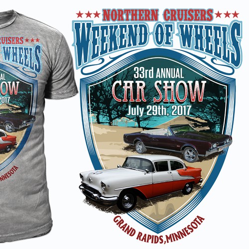 33rd Annual Northern Cruisers Car Show | T-shirt contest