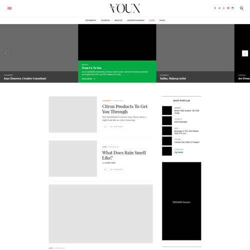 Create an Eye Catching Wordpress Theme Design For a News Blog ...