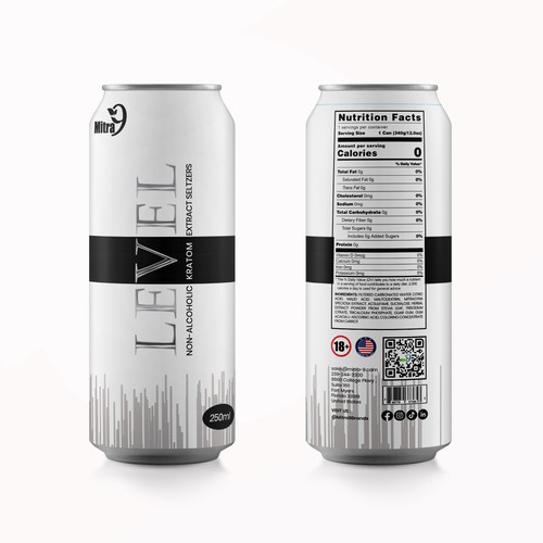 Designs | Clean Sleek Can Label Design | Product label contest