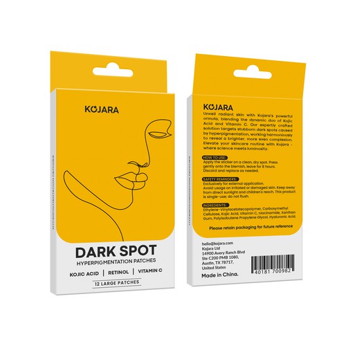 Designs | DARK SPOT PATCH PACKAGING | Product packaging contest
