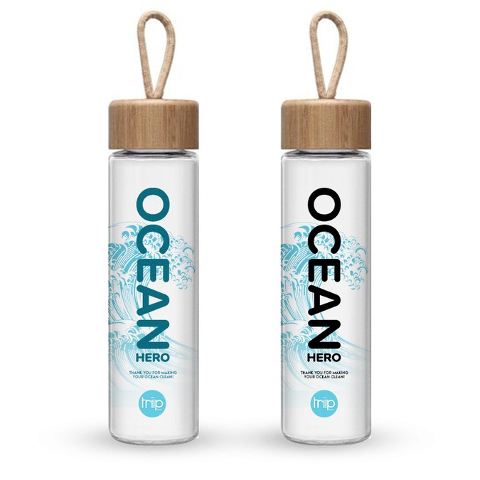 Creative glass bottle design to reduce plastic bottle usage | Product ...