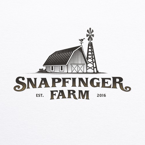 Chef and Farmer in need of a logo for Snapfinger Farm | Logo design contest