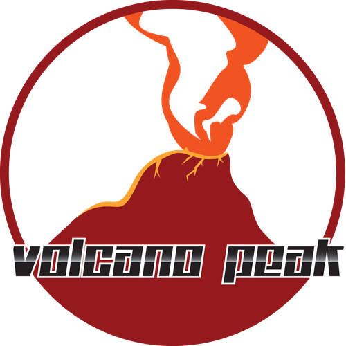 Volcano Peak - kite surfing, snowboarding, skateboarding | Logo design ...