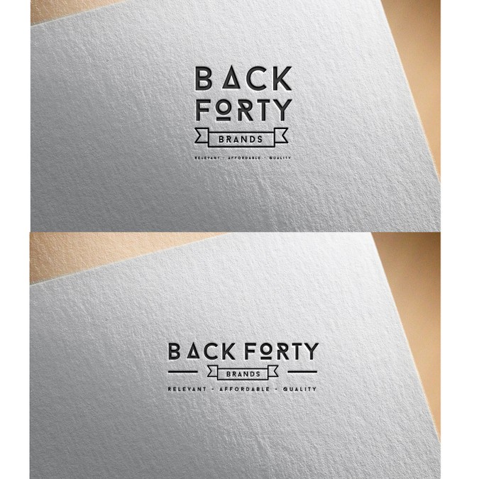 Back Forty Brands | Logo & hosted website contest