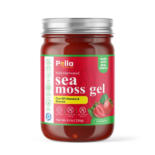 Designs | Scroll-Stopper Label Refresh For a Health and Wellness ...