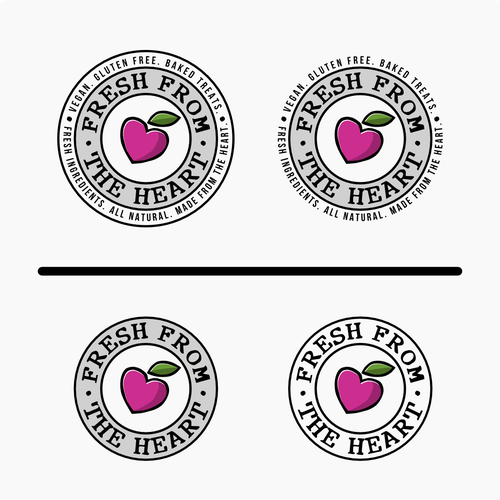 Creat a crispy, clean illustration, logo/wording for Fresh From The ...