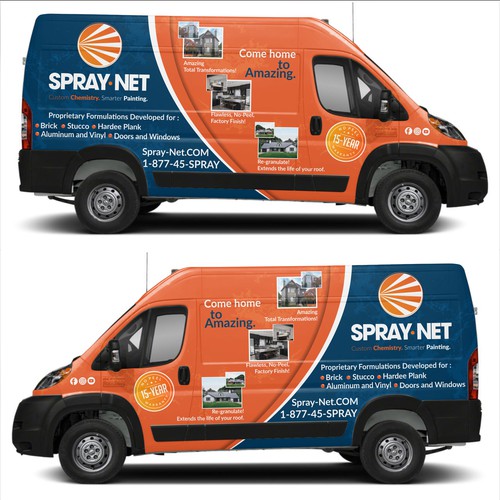 Designs | Bold, eye-catching van and trailer wraps to promote new ...