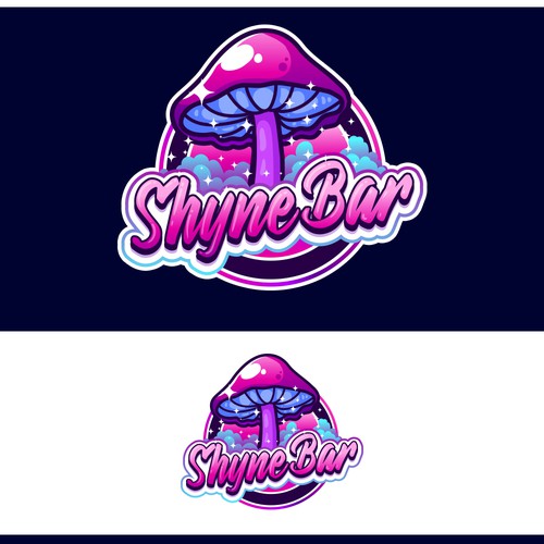 Designs | Magic mushroom edible logo design | Logo design contest