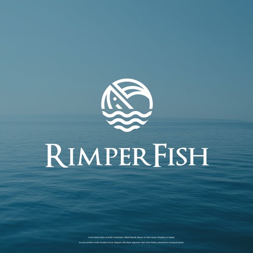Designs | Fun and mature boat logo “Rimperfish” the name and origin is ...