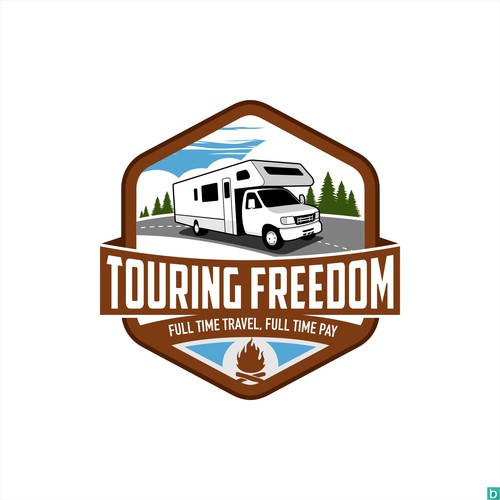 Touring Freedom's brand needs a redesign! | Logo & brand identity pack ...
