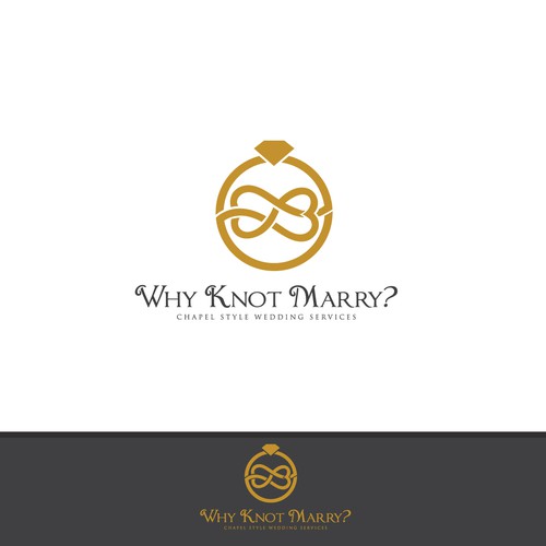 "Why Knot Marry" Wedding Chapel Services | Logo design contest