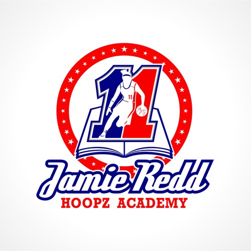 logo for Jamie Redd Hoopz Academy | Logo design contest