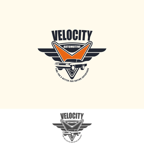 Velocity Automotive needs a relevant, catchy logo that goes well on ...