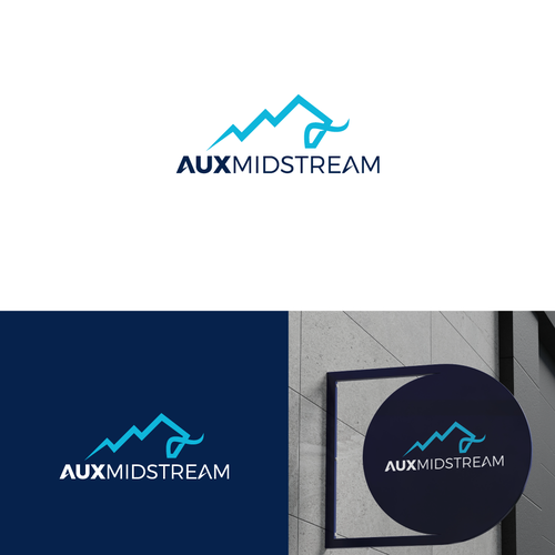 Designs | Aux Midstream Logo | Logo & brand identity pack contest