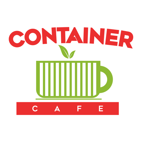 Create a branding package for a converted shipping container cafe ...