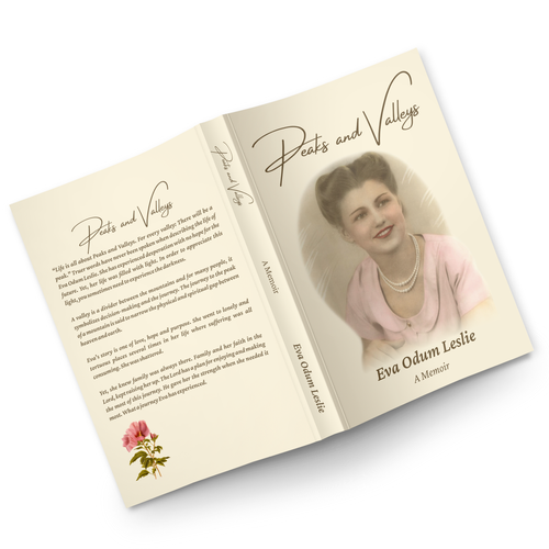 Designs | Peaks and Valleys | Book cover contest