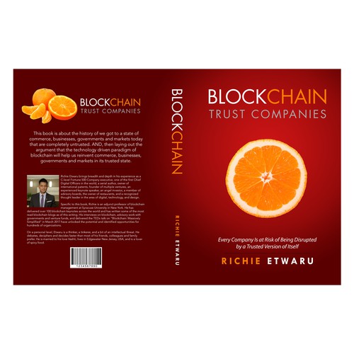 Blockchain: Trust Companies | Book cover contest