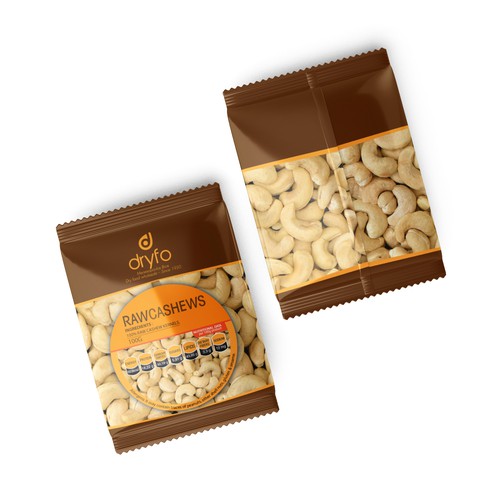 Packaging for nuts - Pillow bag type | Product packaging contest