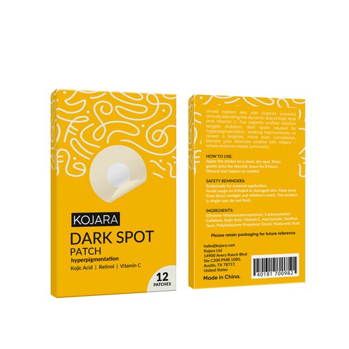 Designs | DARK SPOT PATCH PACKAGING | Product packaging contest