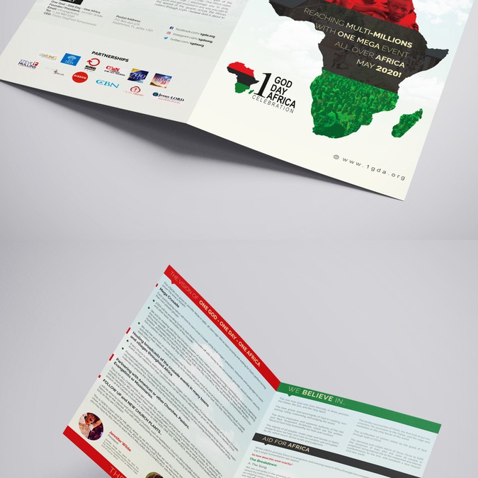 1GDA needs a 4 page high-end image brochure | Brochure contest