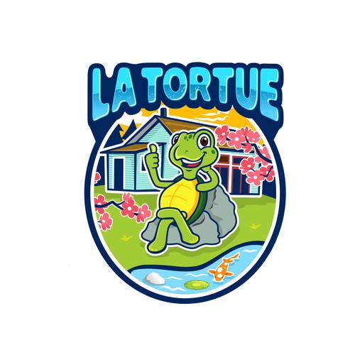 Designs | Illustrated Logo for a Turtle Themed House Used For Fun ...