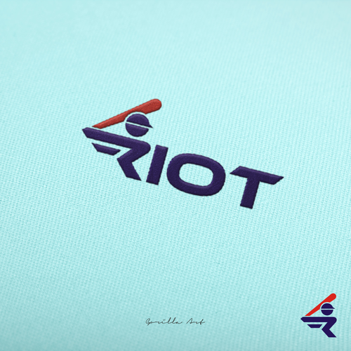 Designs | Riot Baseball Man | Logo design contest