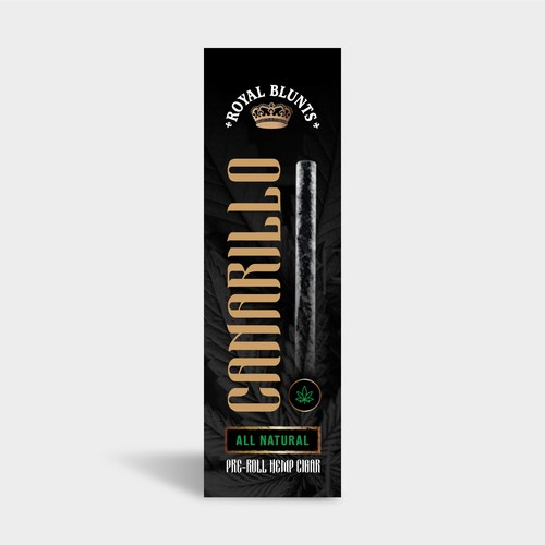 Designs | Cannabis Pre-roll Hemp Cigar | Product label contest