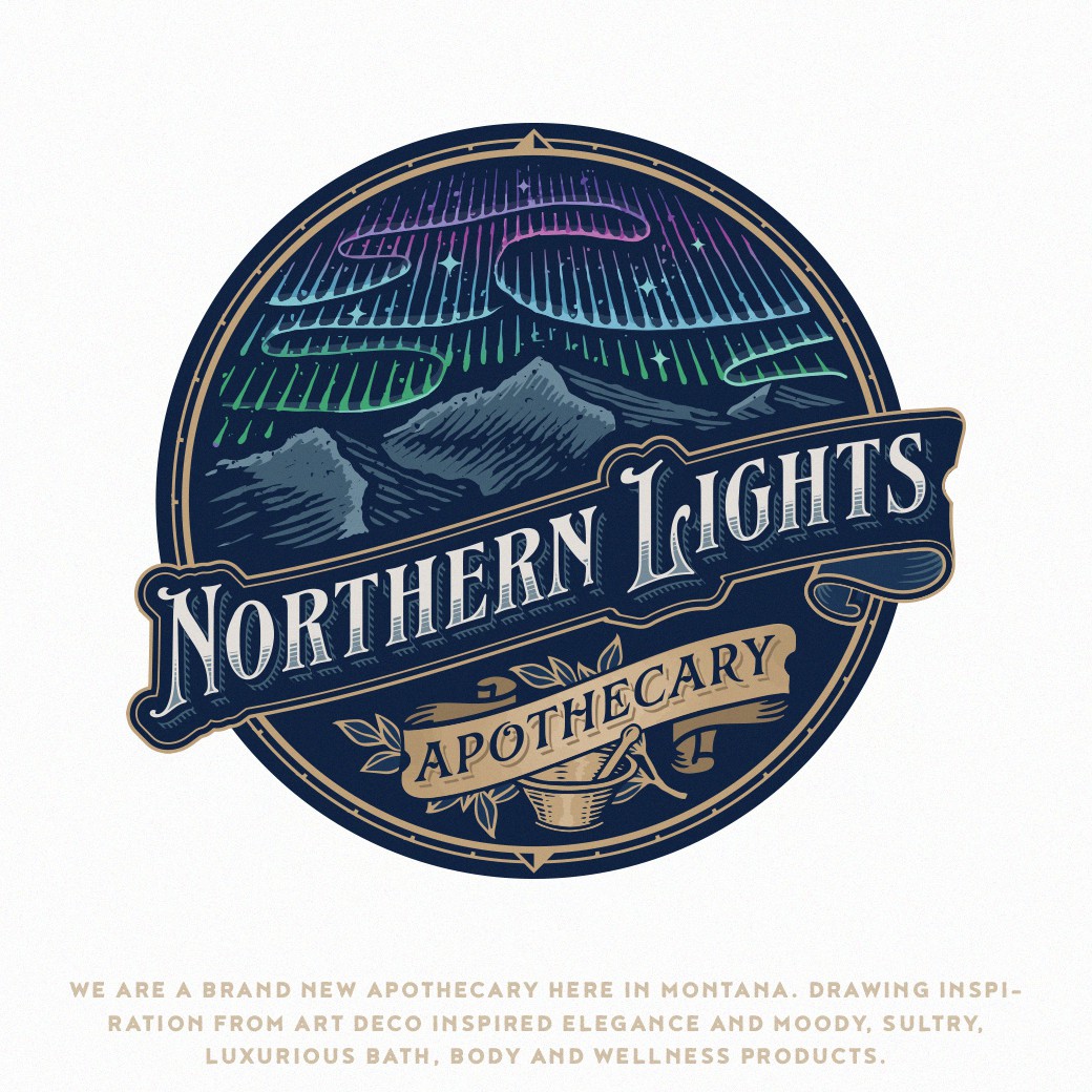 Northern Lights Logos - Free Northern Lights Logo Ideas, Design & Templates