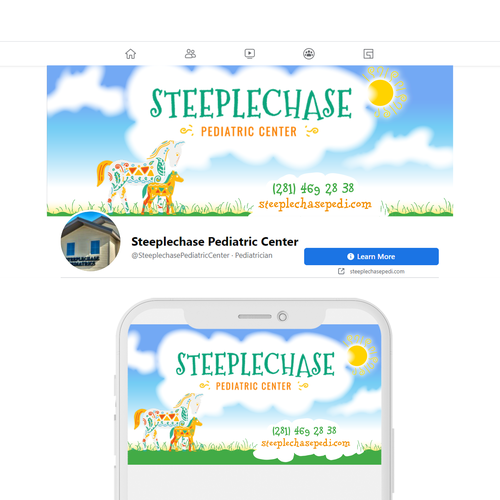 Designs | Pediatric Clinic Facebook Cover Art!!! | Social media page ...