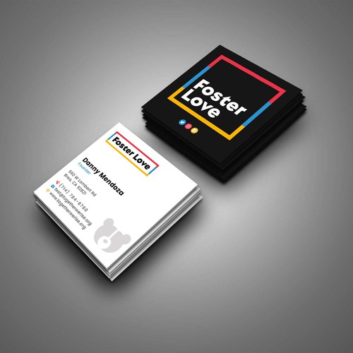 Designs | Foster Love Business Card | Business card contest