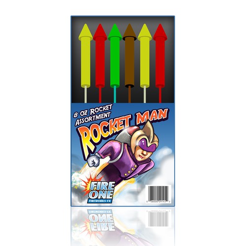 Create an exciting playful package for Rocket Fireworks! | Product ...