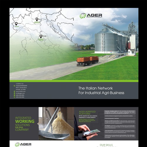Designs | AGER Brochure Design (final stage) | Brochure contest