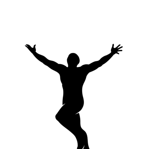 Express the emotion of the 'winning man' | Logo design contest