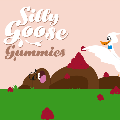Design a silly, colorful and creative gummy vitamin label for our Silly ...
