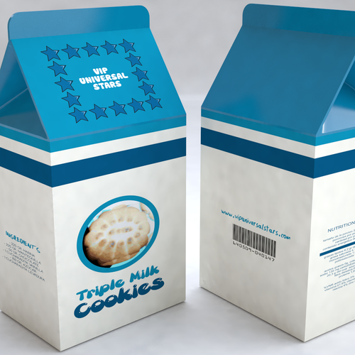 Designs | TRIPLE MILK COOKIES. | Product packaging contest