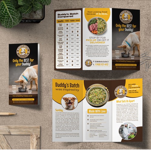Designs | Buddy's Batch Brochure Contest | Brochure contest