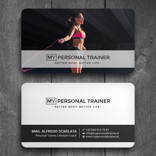 Famous Personal Trainer looking for new business cards | Business card ...