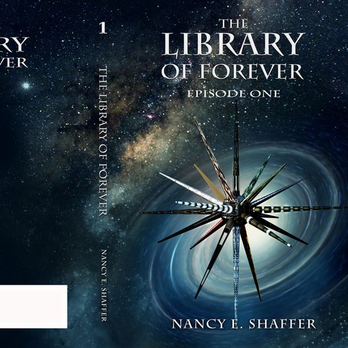 Design a book cover that captures the wonder of an eccentric alien ...