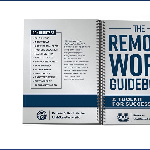 Designs | The Remote Work Guidebook - 2nd Edition | Book cover contest