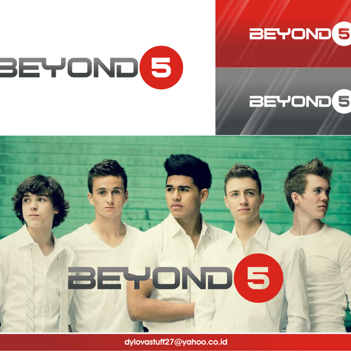 Boy Band "Beyond 5" Needs a brand/Logo | Logo design contest