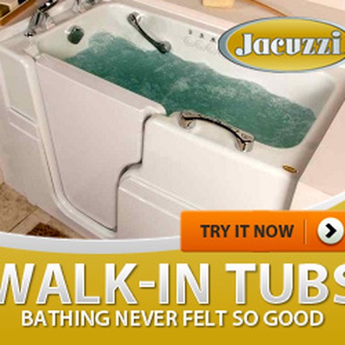 Designs | Jacuzzi Walk In Bathtub Banner Ads | Banner ad contest