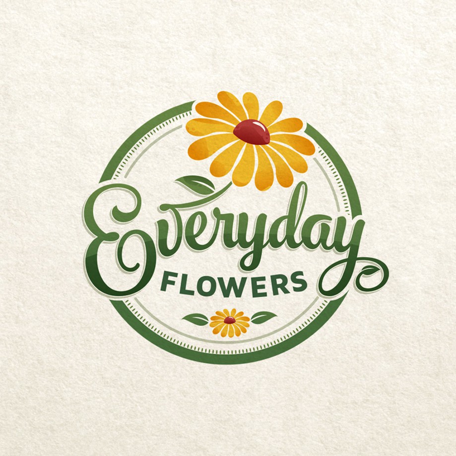 Letter With Flowers Logos - Free Letter With Flowers Logo Ideas, Design ...