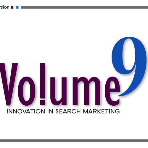 Volume 9 Logo | Logo design contest